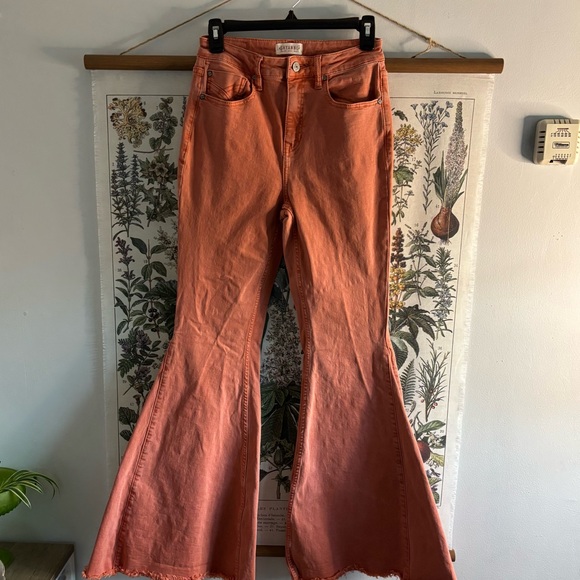 Shyanne | Pants & Jumpsuits | Shyanne Orange Flared Jeans Size 29 ...